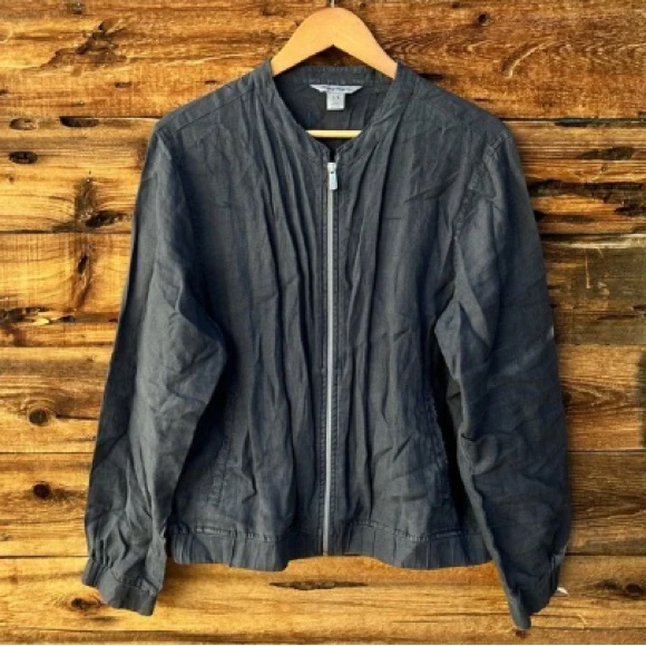 Jackets & Coats | Charcoal Bomber Jacket | Poshmark